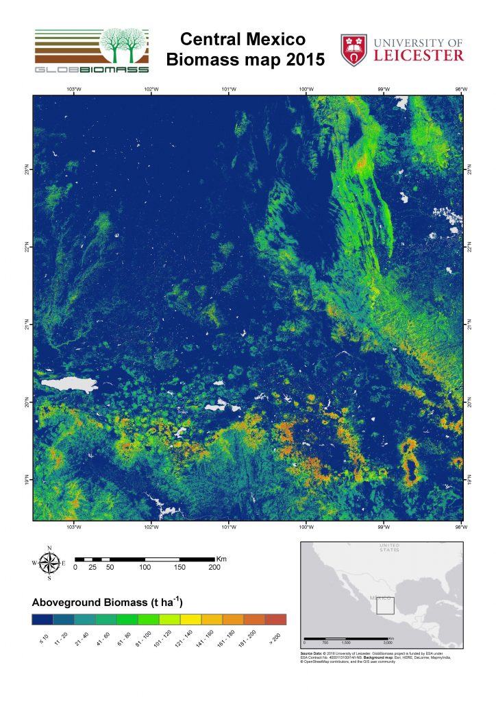 Regional Biomass Mapping Mexico – ESA DUE Globbiomass